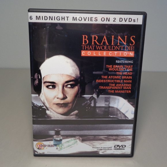Media | Brains That Wouldnt Die Collection New Dvd 2 Disc Set 6 ...
